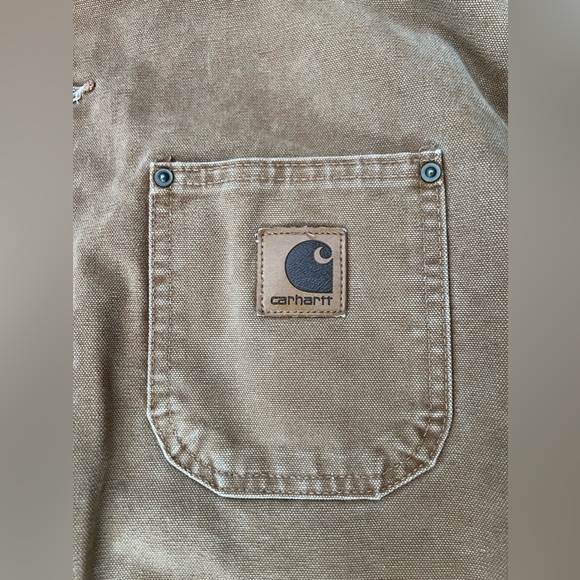 Carhartt | Jackets & Coats | Vintage Carhartt Blanket Lined Chore Coat Co2 Brn Usa | Poshmark